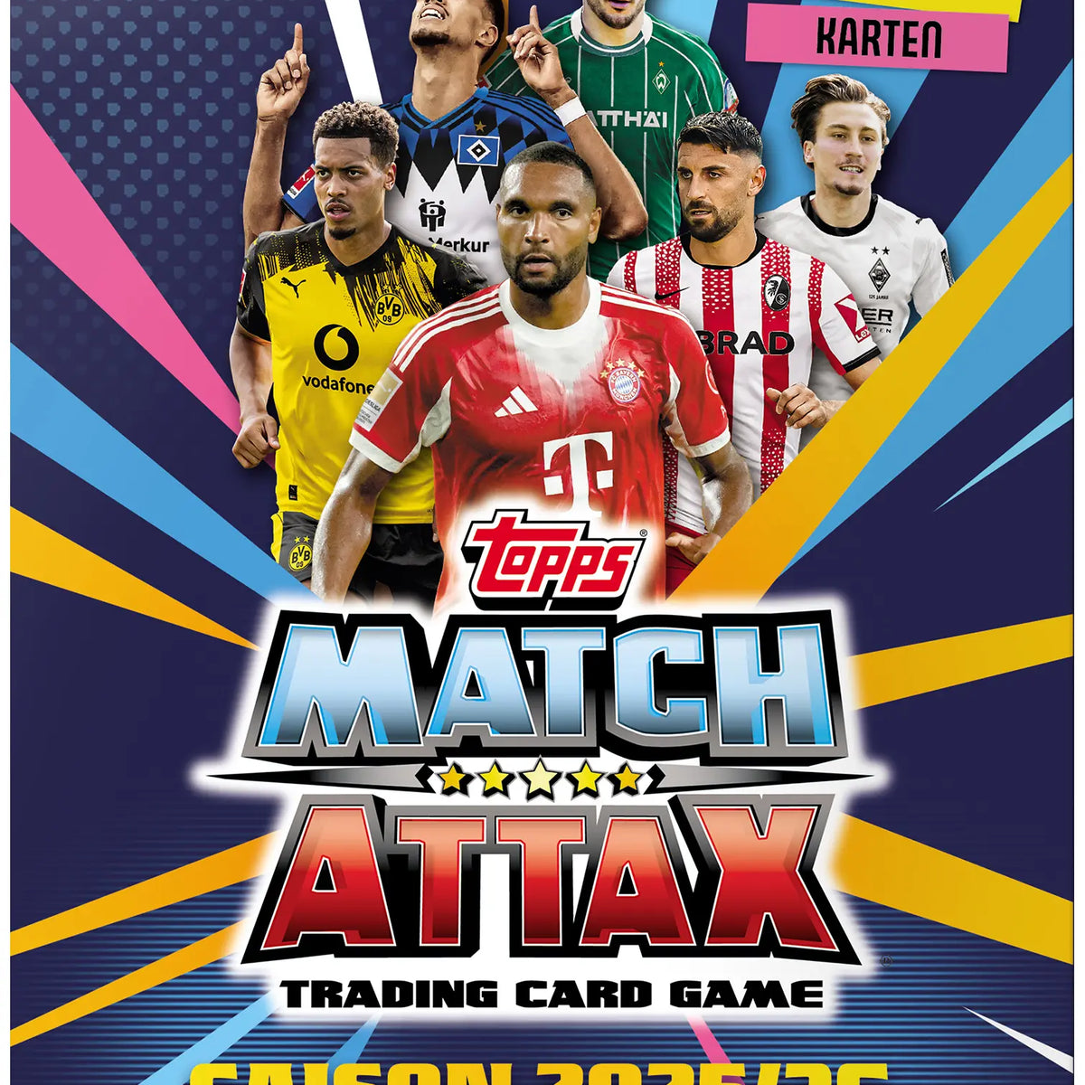 Bundesliga trading cards Mega Pack 2025/26 – Cardstore