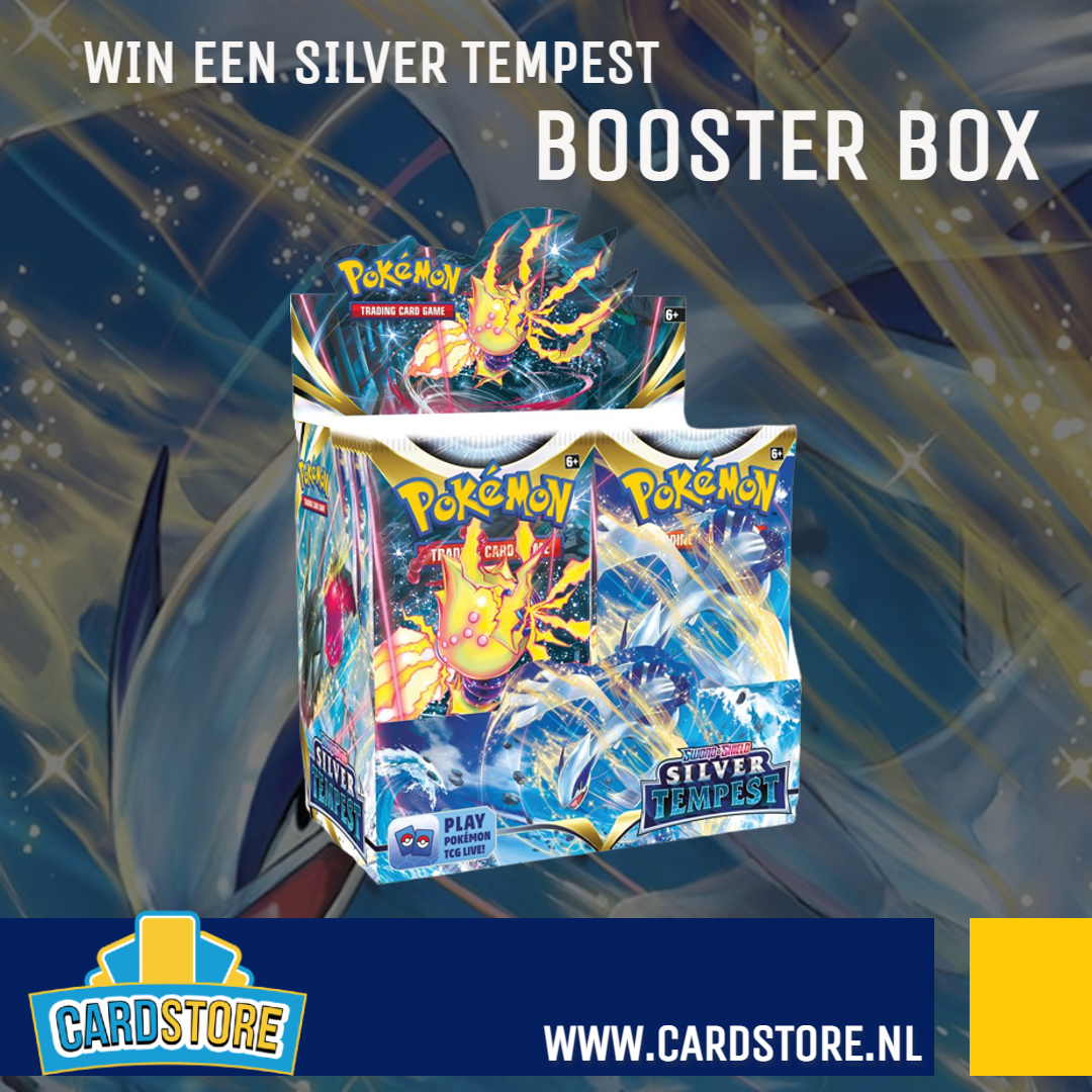 Win een Silver Tempest Booster Box! Doe mee nu! – Cardstore