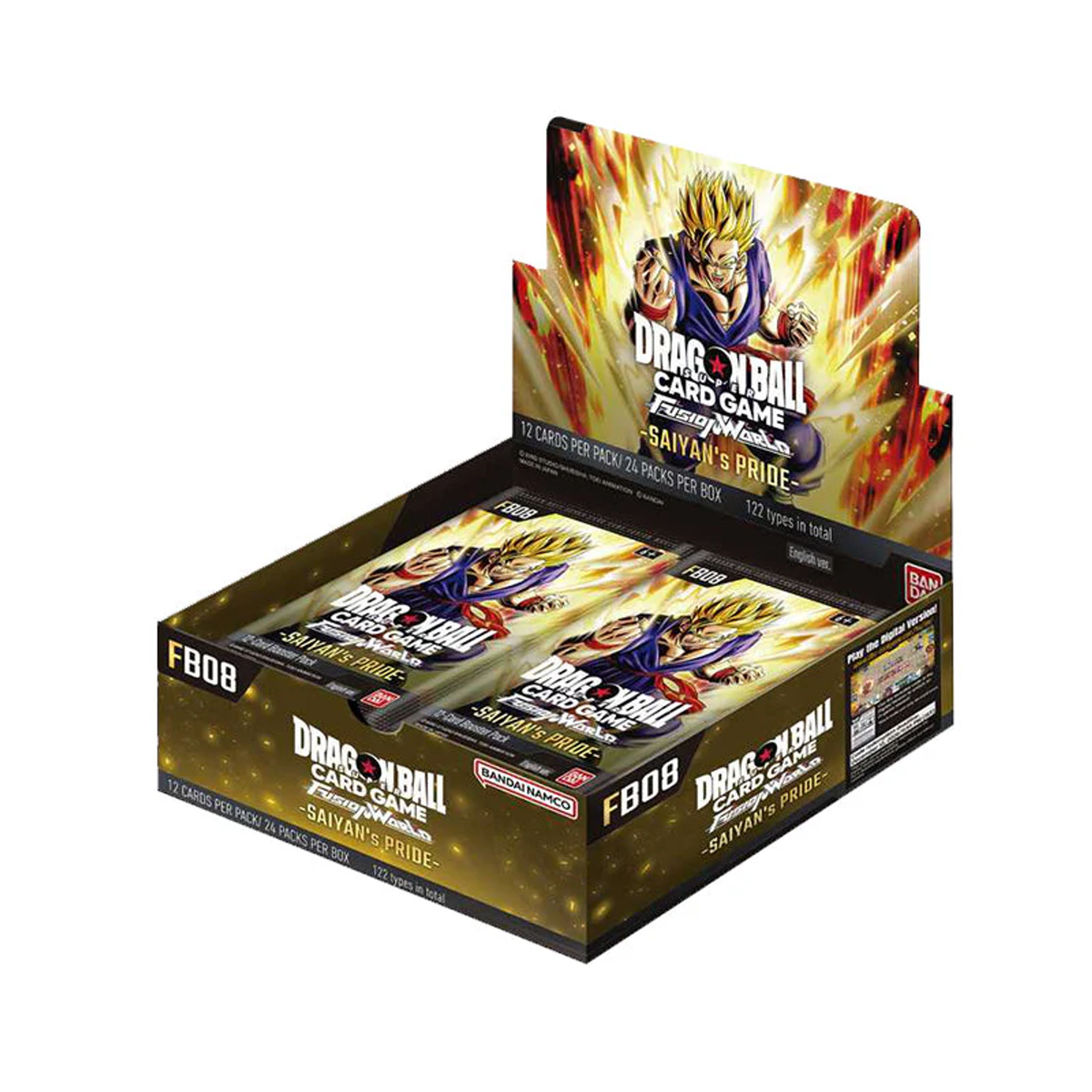 Dragon Ball SCG FW08 Saiyan's Pride Box - Krachtig! – Cardstore